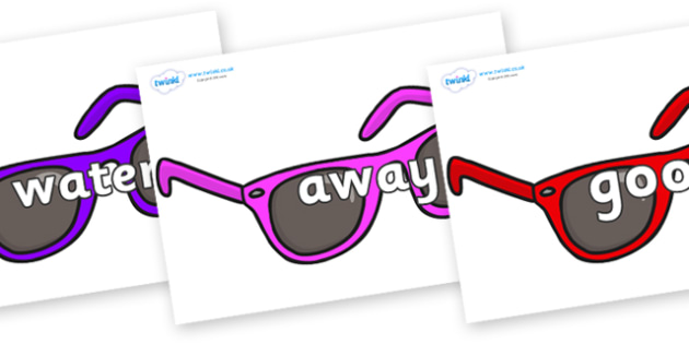 FREE! - Next 200 Common Words on Sunglasses - Next 200 Common Words on