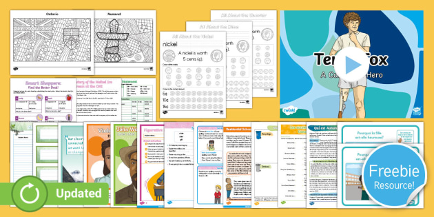 FREE Canada School Teaching Taster Pack (teacher made)