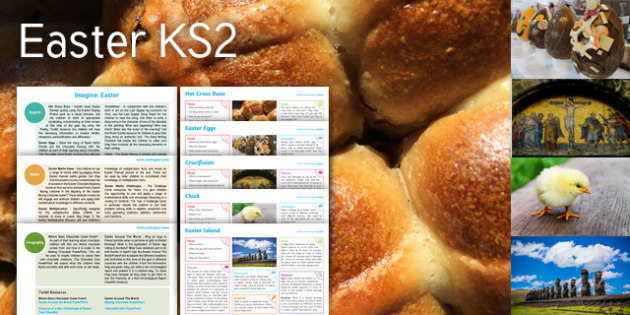 * NEW * Imagine Easter KS2 Resource Pack - Hot cross buns