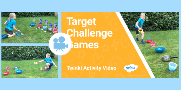 FREE! - Target Practice Games | EYFS Holiday Club Activities
