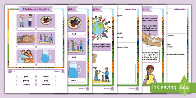 Let’s Learn About Children’s Rights Differentiated Reading Comprehension