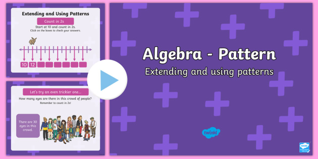 Extending And Using Patterns Count In 2s Ks1 Powerpoint 