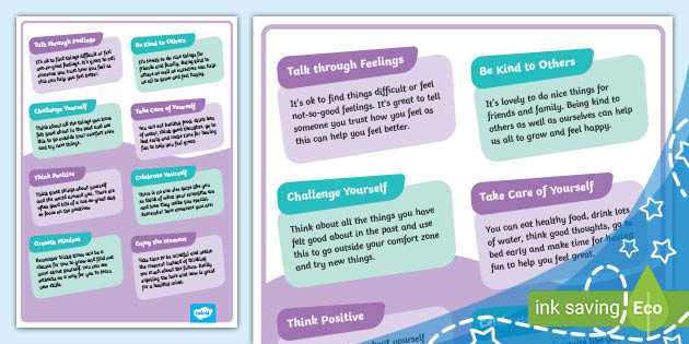 Children's Mental Health Week Poster (teacher made)