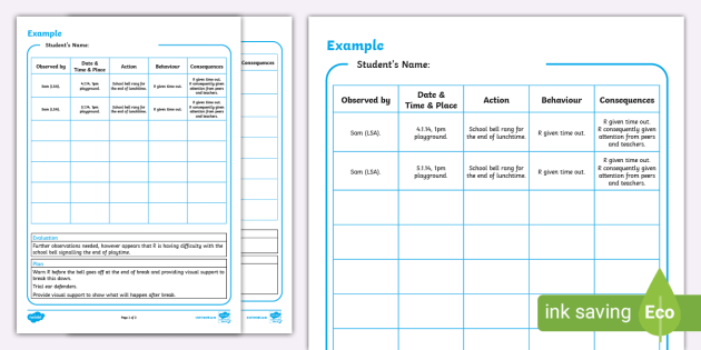Positive Behaviour Support Plan | Twinkl | SEND | Inclusion