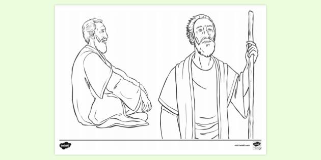 FREE! - Abraham Colouring Page | Colouring Sheets