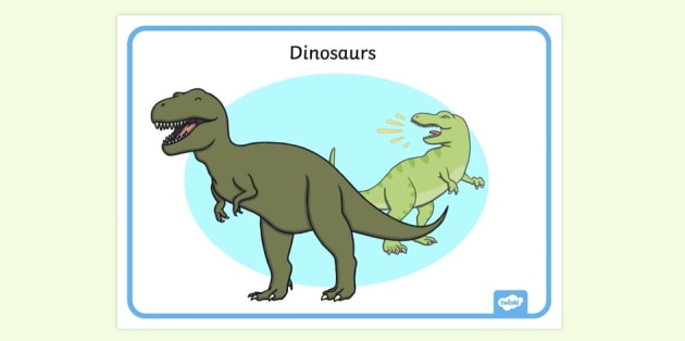 FREE! - Nursery Dinosaur Poster | Primary Resources