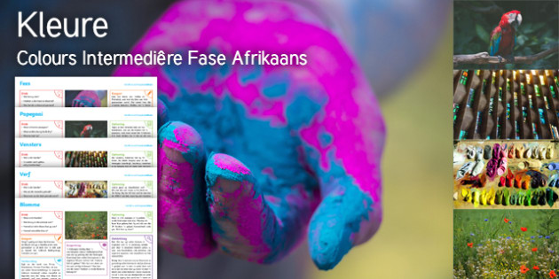 Imagine Colours Intermediate Phase Resource Pack Afrikaans