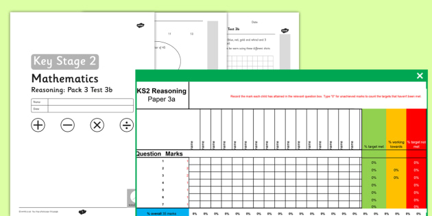 KS2 Reasoning Test Bumper Guidance Pack (teacher made)