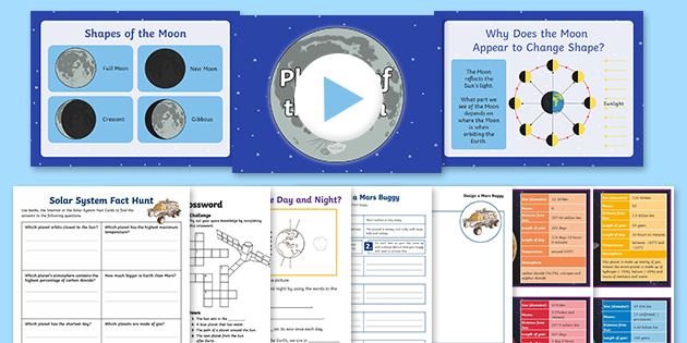 Space Learning Pack - School Closure Resources