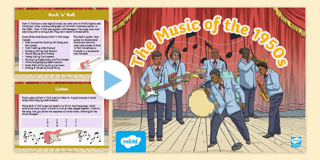 👉 KS2 1950s Music PowerPoint (teacher made)