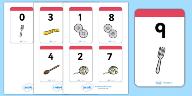FREE Number Bonds To 9 Matching Cards Everyday Items 