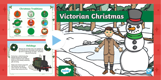 Victorian Christmas Worksheet