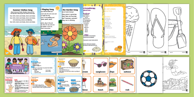 EYFS Summer Resource Pack (Ages 2-3) (teacher made)