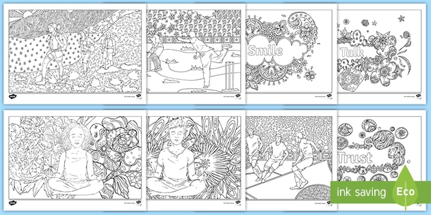 FREE! - Are You Okay Day | Colouring Pages | Year 5-6