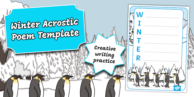 Winter Templates | twinkl.com.au