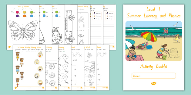 Level 1 Summer Literacy and Phonics Activity Booklet