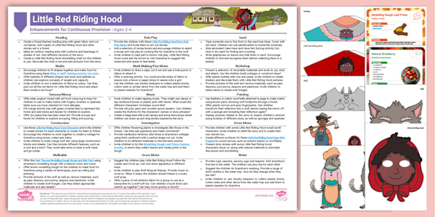 Little Red Riding Hood Activities | twinkl.com.au