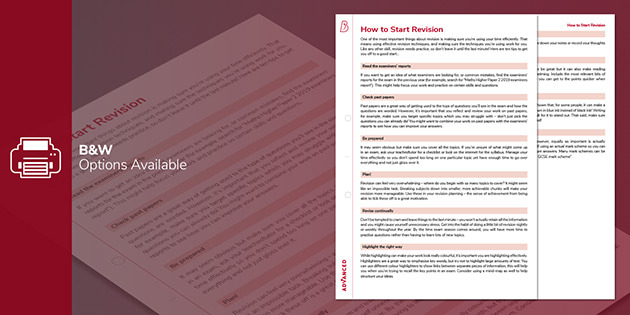 How to Start Revision | Revision | Beyond (teacher made)