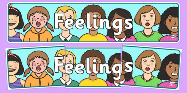 Feelings Display Banner - Primary Resources (teacher made)