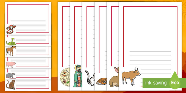 Chinese New Year Writing Frames