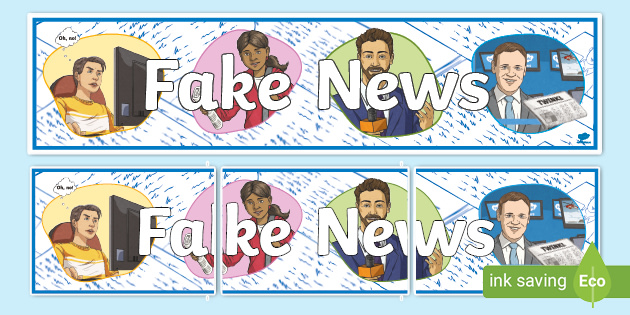 Fake News Display Banner (teacher made)
