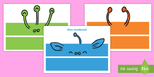 Alien Role-Play Headbands (teacher made)
