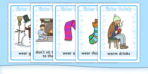 👉 Winter safety posters | Easy to print | Twinkl