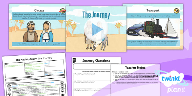 RE: The Nativity Story: The Journey Year 3 Lesson Pack 2