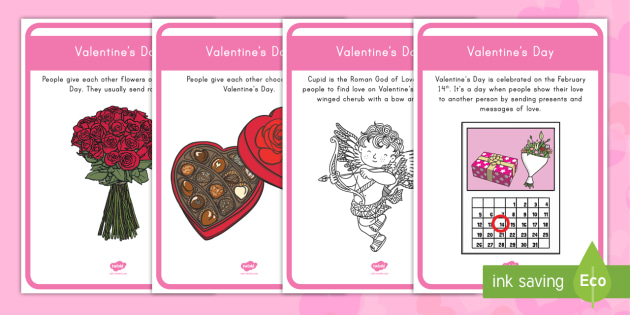 Valentine's Day Facts Poster - Valentine's Day, posters, facts, february