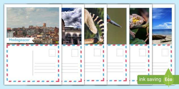 Madagascar Postcards - Twinkl - KS2 (teacher made)