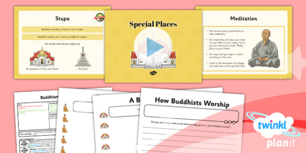 RE: Buddhism: Special Places Year 4 Lesson Pack 3