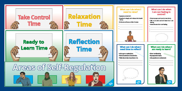 Older Learners: Areas of Self-Regulation Display Pack