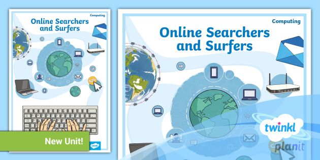 Computing: Online Searchers and Surfers: Y3 Unit Book Cover