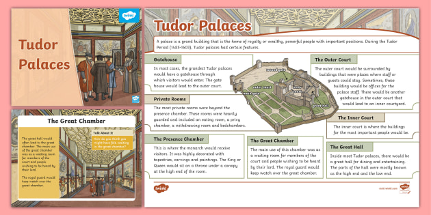 Tudor Palaces Teaching Pack (teacher made)