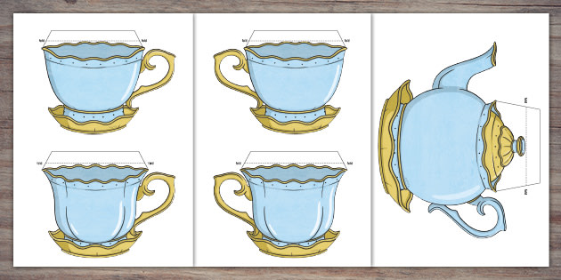 Tea Party Bunting | Twinkl Party (Teacher-Made)