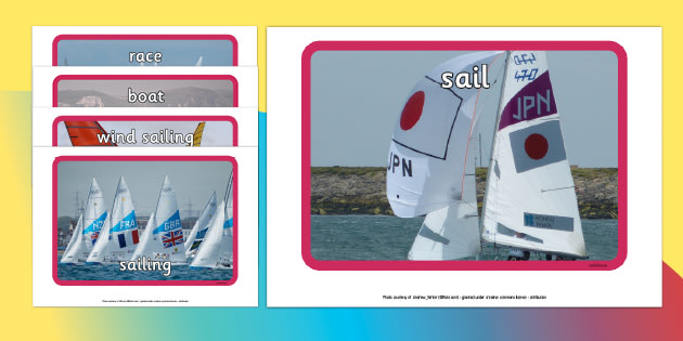 Sailing Display Photos (teacher made)