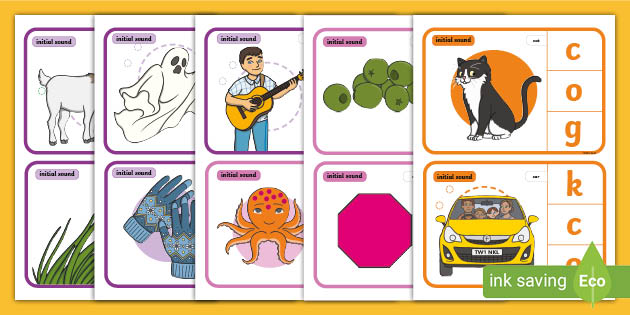 Phase 2 Set 3 g/o/c/k/ Peg Matching Letters and Sounds