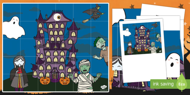 Halloween Themed Mat (Compatible with Bee-Bot)