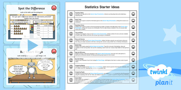 Year 3 Statistics Primary Resources - PlanIt Maths Year 3