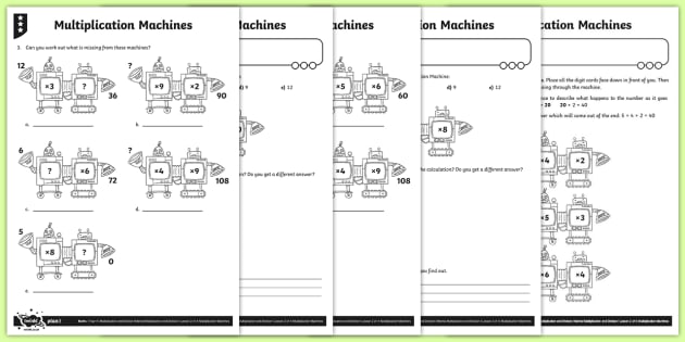 Multiplying Three Numbers Worksheet / Worksheets