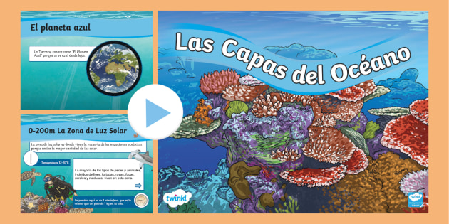 PowerPoint: Las Capas del Océano (teacher made)