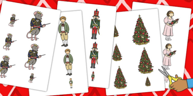 The Nutcracker Size Ordering (teacher made)