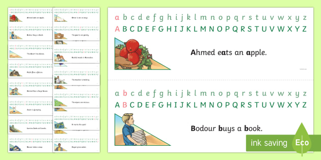 Alphabet Display Line (teacher made)