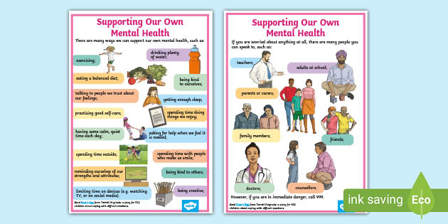 Enzo's Egg: Supporting Our Own Mental Wellbeing Display Poster