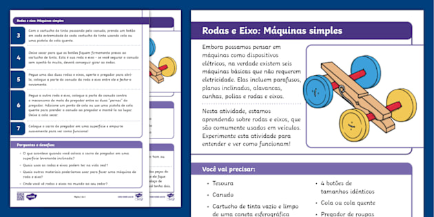 Maquina Simples De Roda E Eixo