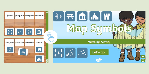 Geography Map Symbols | twinkl.com.au