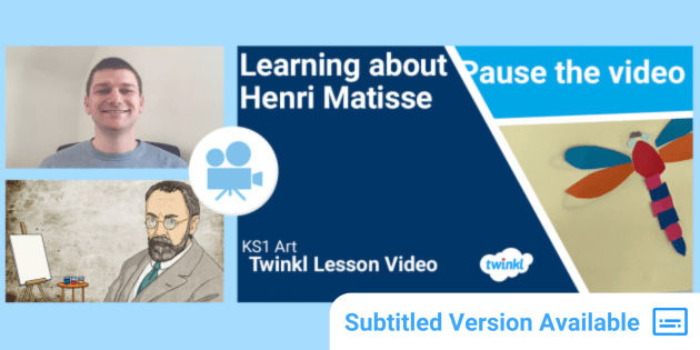 KS1 (Ages 5-7) Art: Henri Matisse Video Lesson