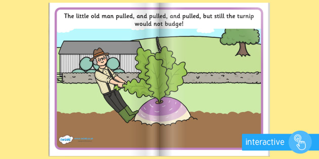 The Enormous Turnip eBook (teacher made)