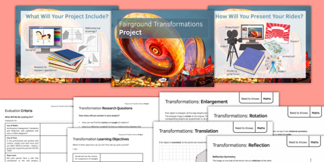 Fairground Transformations Project (teacher made)