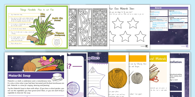 Year 4 - 6 Matariki Activity Pack (Teacher-Made)